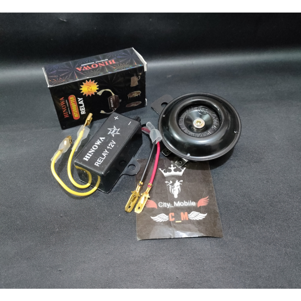 Jual PAKET RELAY MODUL KLAKSON PUTUS PUTUS 12 VOLT UNIVERSAL / RELAY ...