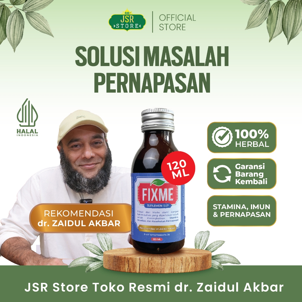 Jual FIXME + Flu Batuk Melegakan Pernapasan + Kemasan 120gr - LIve Sale | Shopee Indonesia