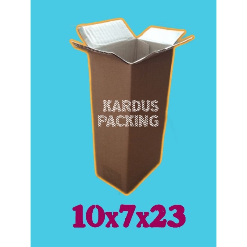 Jual kardus packing uk 10x7x23 kardus packing,kardus murah,kardus box ...