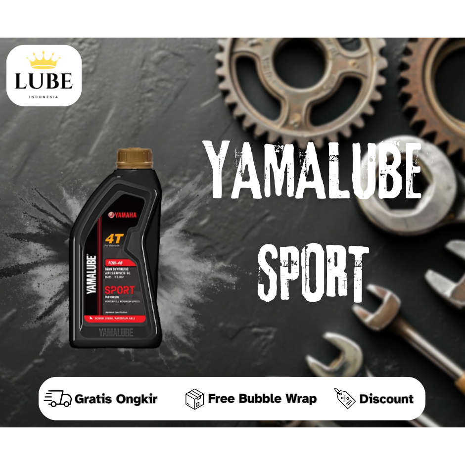 Jual Oli Yamalube Sport 1 Liter SAE 10W-40 Oli Motor Yamaha 1L | Shopee ...