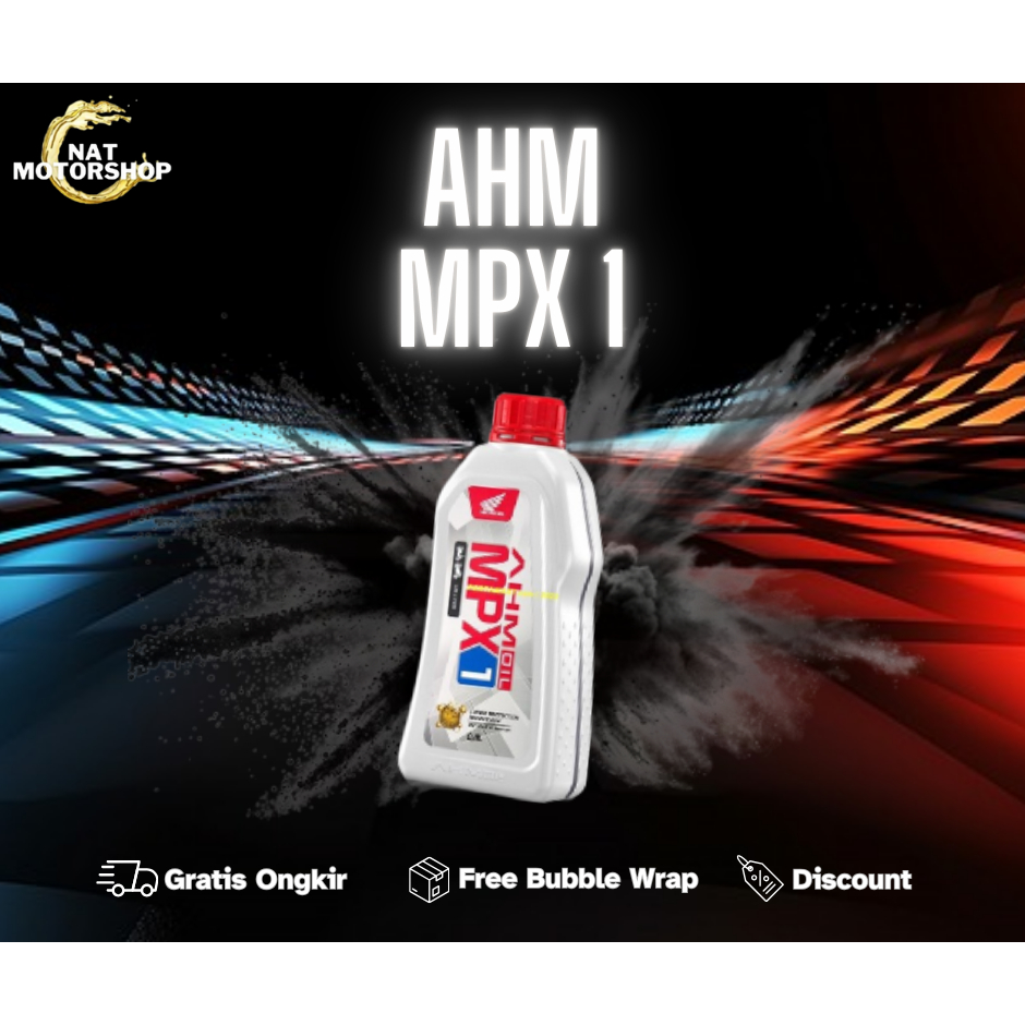 Jual Oli MPX 1 AHM 0.8 L SAE 10W-30 Oli Motor Bebek Honda (800ml) | Shopee Indonesia