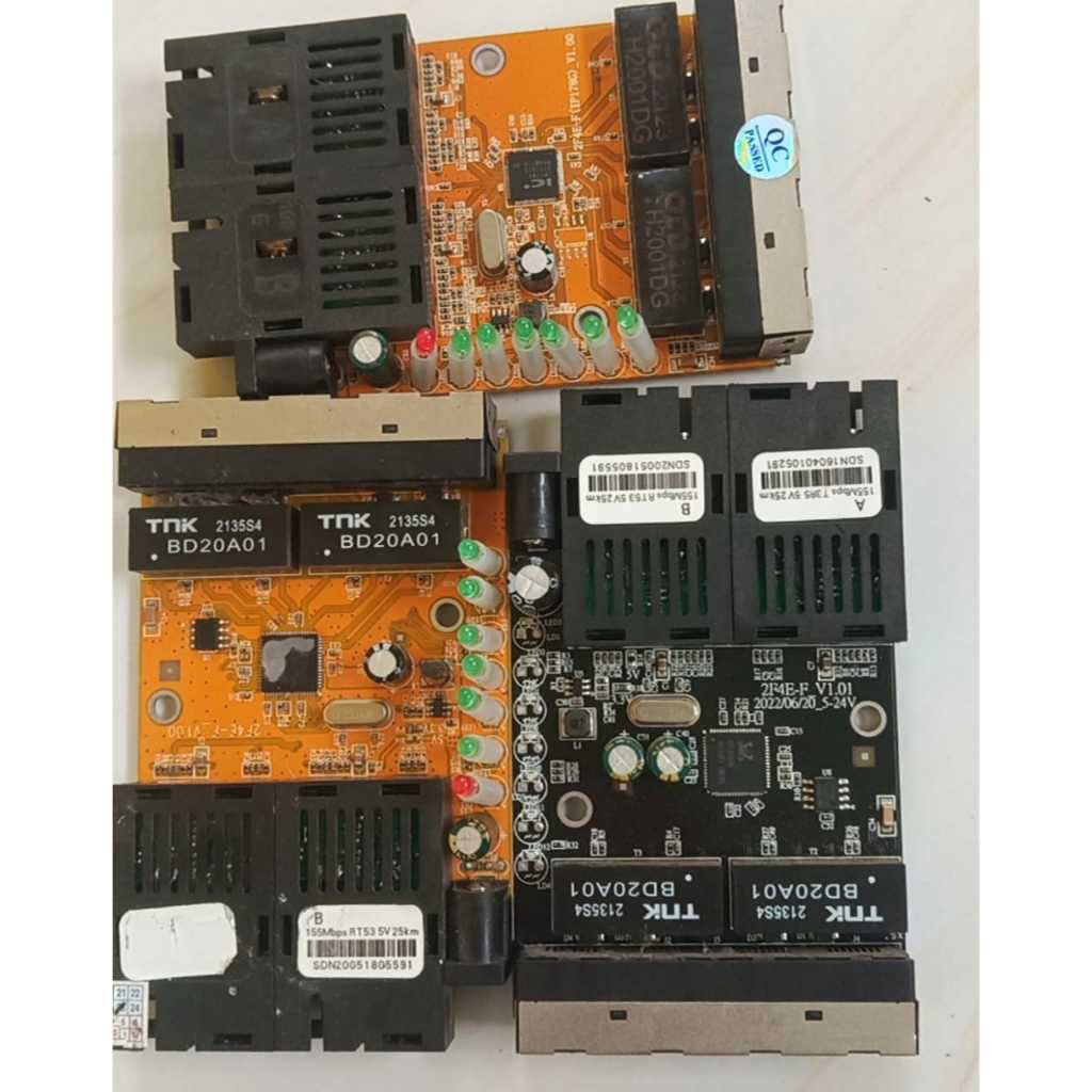 Jual MEDIA CONVERTER/HTB. PCB 2FO 4LAN BEKAS | Shopee Indonesia