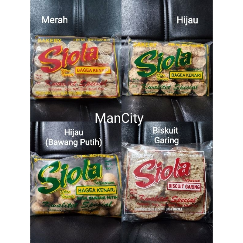 Jual Siola Bagea Kenari Asin All Varian Merah, Hijau, Bawang Putih ...