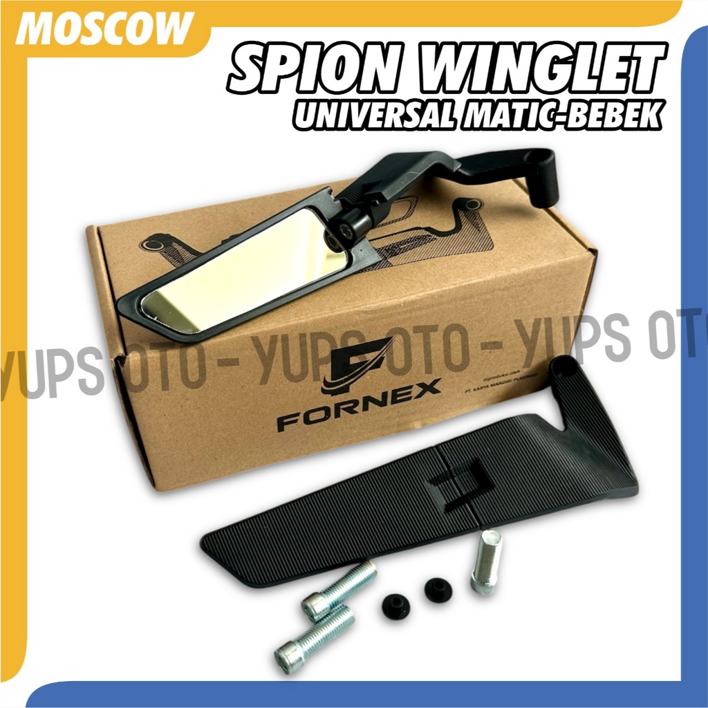Jual SPION WINGLET UNTUK MATIC / BEBEK BISA DI PUTAR ABS UNIVERSAL ...