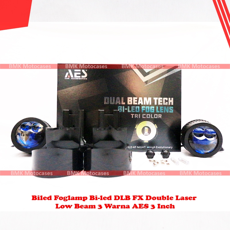 Jual Bilens LED Projector Lens Biled Foglamp Bi-led DLB FX Double Laser ...