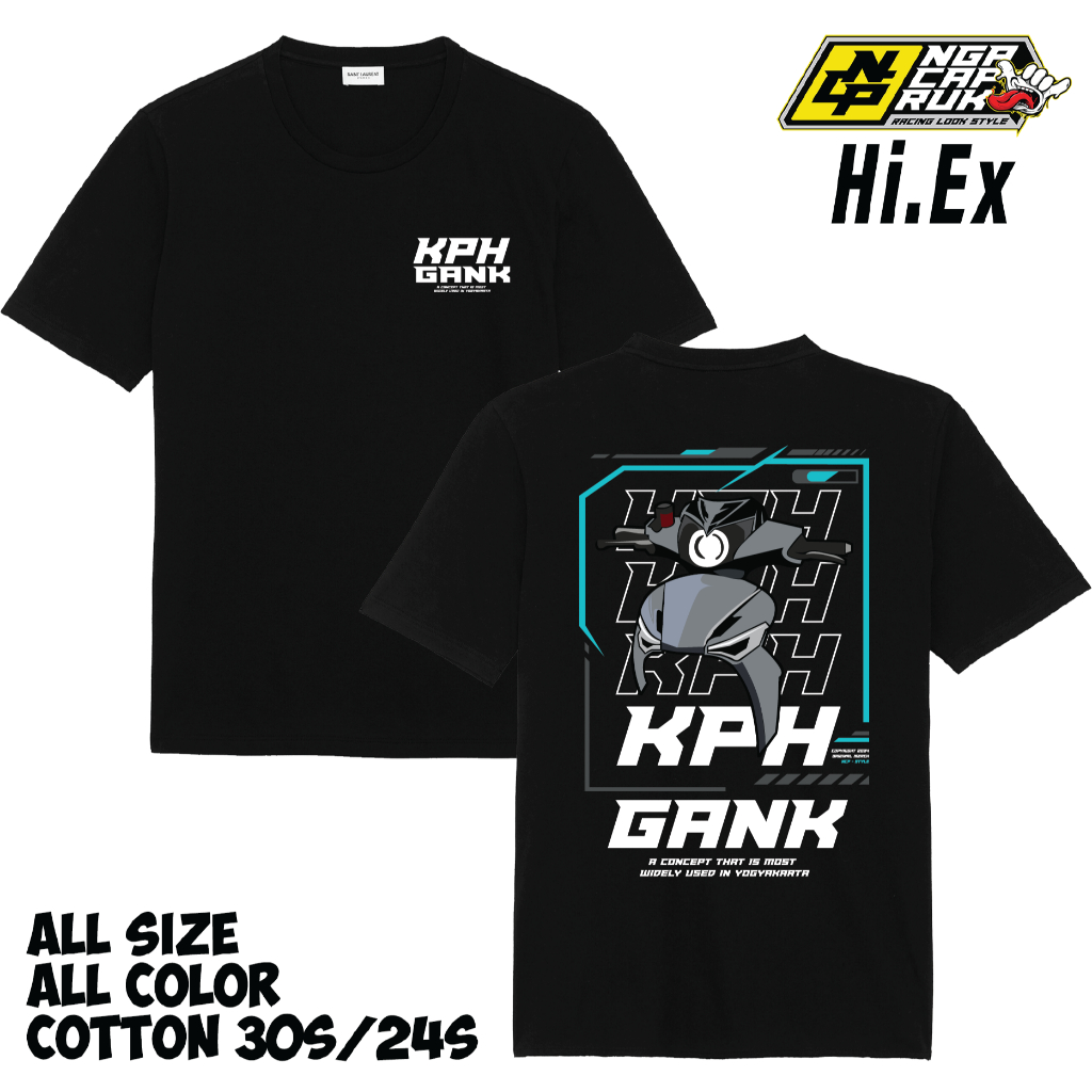 Jual Tshirt Baju Kaos | KPH GANK 2024 | NCP-Hi.Ex | Premium Quality ...