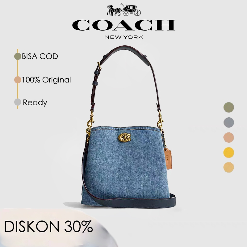 Jual COACH WILLOW BUCKET BAG, Coach CS241, Coach Tas Wanita, Original 100% | Shopee Indonesia