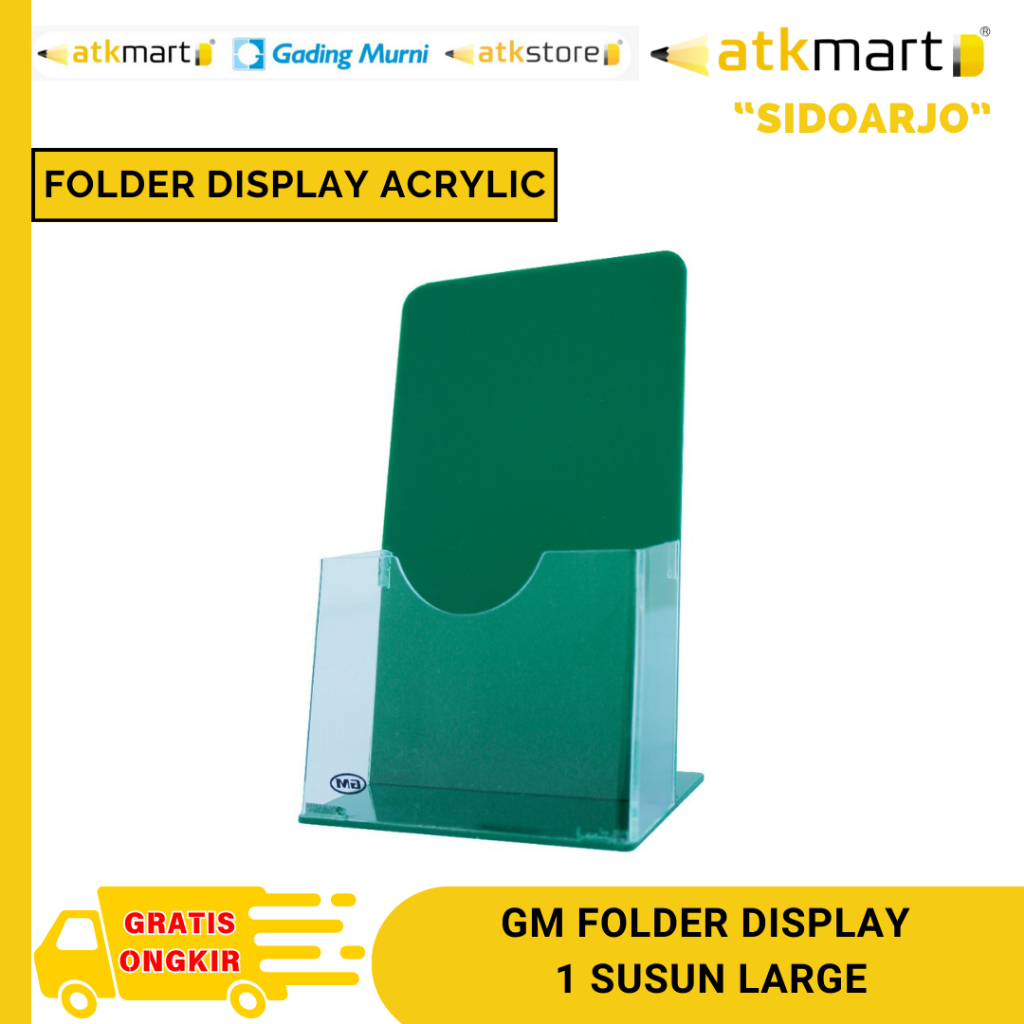 Jual GM FOLDER DISPLAY AKRILIK 1 SUSUN LARGE | Shopee Indonesia