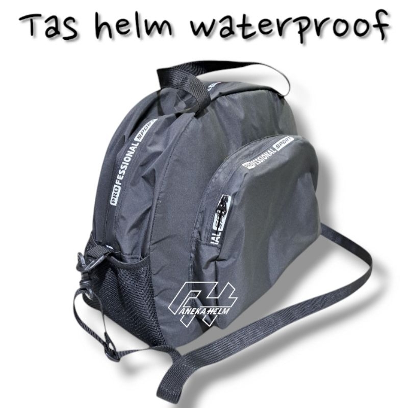 Jual tas helm waterproof/sarung helm half face full face/tas helm anti ...