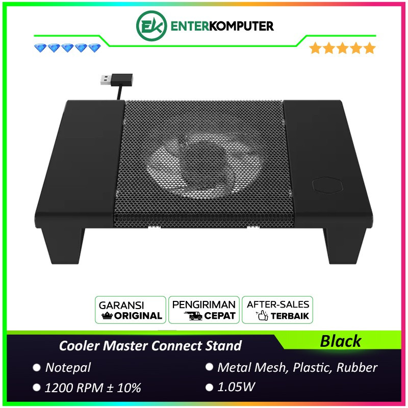 Jual Cooler Master NotePal Connect Stand | Shopee Indonesia