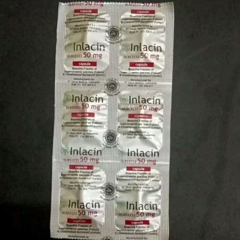 Jual INLACIN 50 MG STRIP 6 KAPSUL | Shopee Indonesia