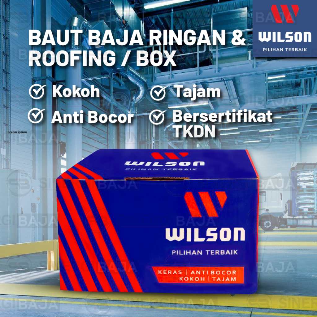 Jual Baja Ringan / Baut Roofing / Screw / Paku Ribet / Baut / Wilson ...