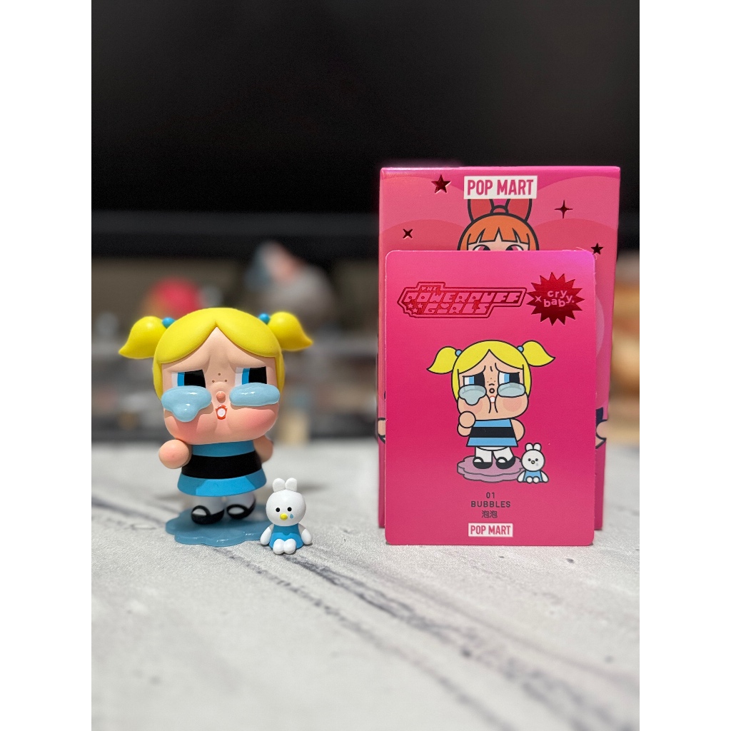 Jual [ORIGINAL] Pop Mart Cry Baby x Powerpuff Girls Bubbles | Shopee ...
