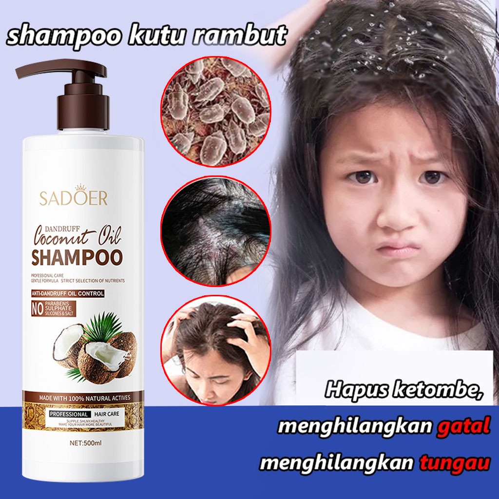 Jual Sampo Kutu Rambut, menghilang kutu, tungau, telur kutu, anti gatal&ketombe, kulit kepala ...