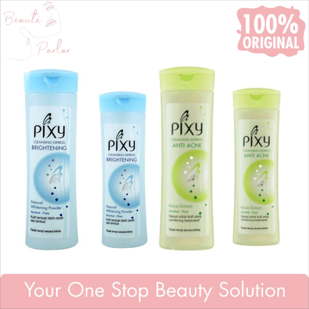 Jual Pixy Cleansing Express Anti Acne | Cleansing Express Brightening 100ml/150ml | Shopee Indonesia