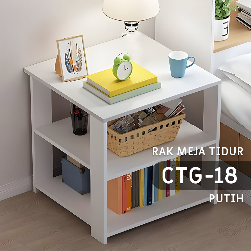 Jual Meja Nakas Kecil Nordik Table Tingkat 2 Kotak Meja Tamu Meja Sudut ...