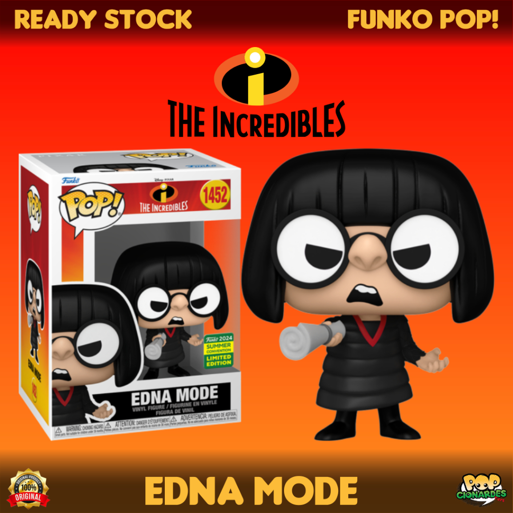 Jual Funko POP! Disney - Summer Con. Exclusive The Incredibles - Edna ...