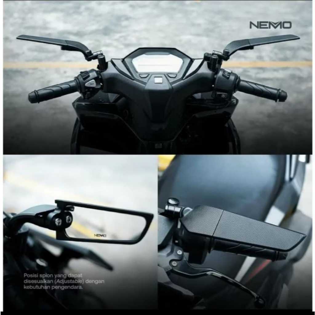Jual Spion Winglet CR7 Full CNC Model Rizoma New PNP Beat Vario Aerox ...