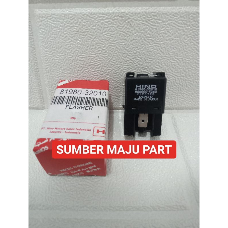 Jual Flasher Sein Hino Dutro 12V Volt 81980-32010 Original | Shopee ...