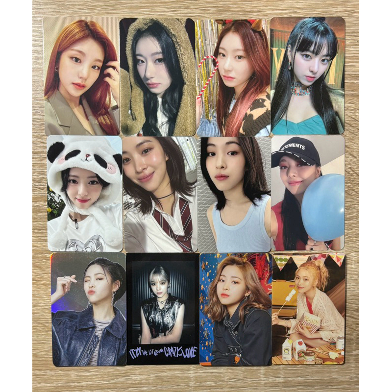 Jual Photocard pc ITZY Chaeryeong Yeji Yuna Lia Ryujin Not shy Crazy in Love Kill my doubt panda ...