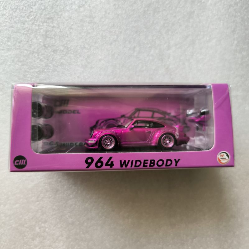 Jual CM MODEL PORSCHE RWB 964 PURPLE METALLIC INDONESIA EXCLUSIVE ...