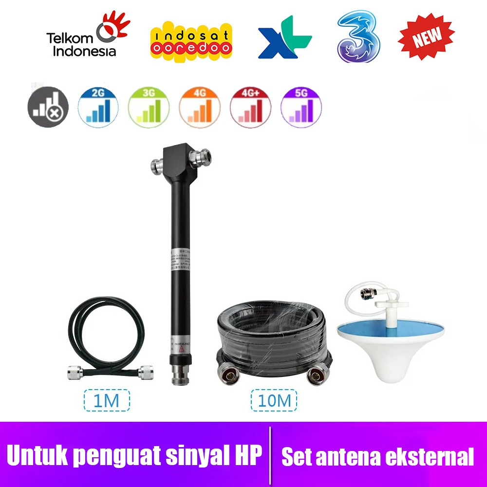 Jual 2 antena dalam ruangan Tambahan 2 kit antena Untuk penguat sinyal 2g 3g 4g untuk ...
