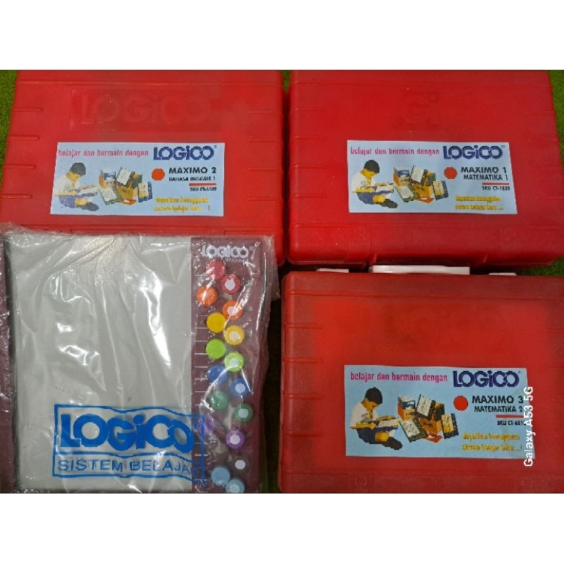 Jual Logico Maximo 1/2/ 3 Matematika free 1 papan | Shopee Indonesia