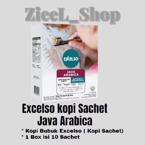 Jual Kopi Bubuk Excelso Java Arabica- Kopi Sachet Saving box | Shopee ...