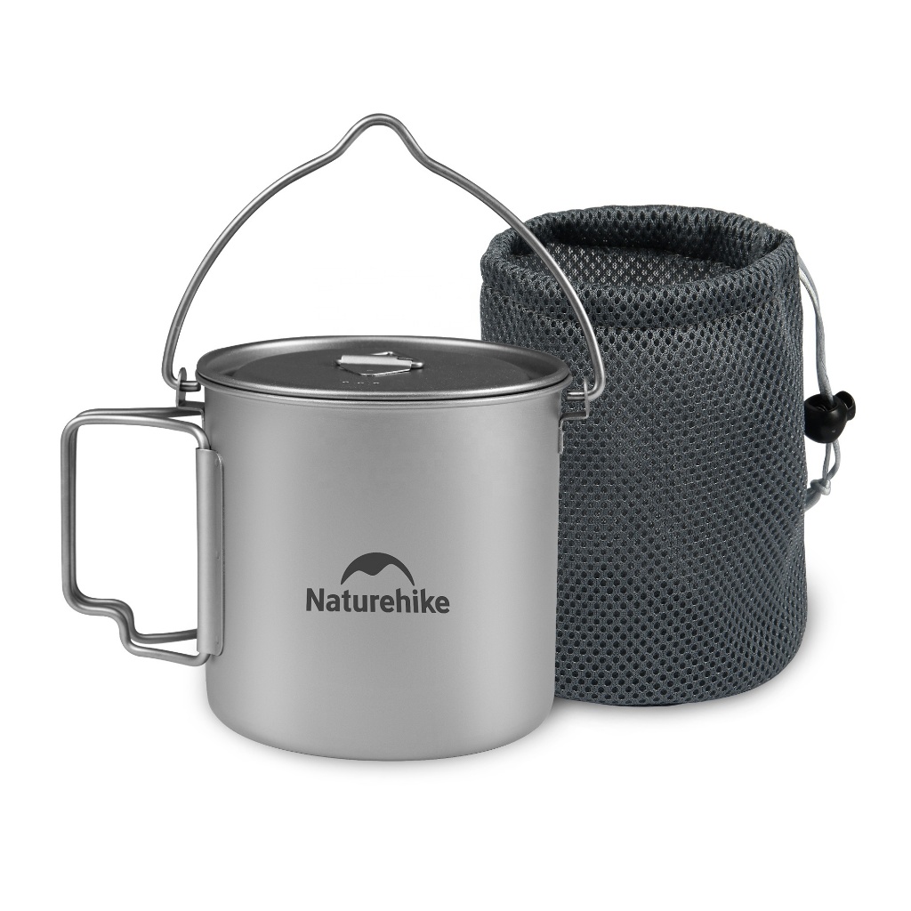 Jual Panci Titanium Mug Naturehike Ultralight Nesting CNK2450CF020 ...