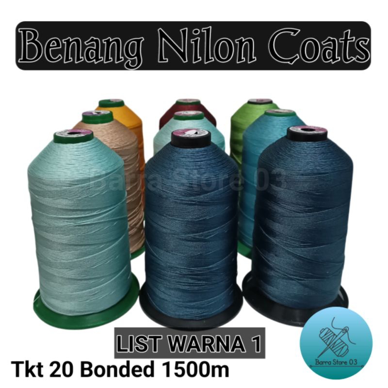 Jual Benang Nilon Coats Tkt 20 | 420/3 | AE | Speed | IEM | M20 | D6 ...