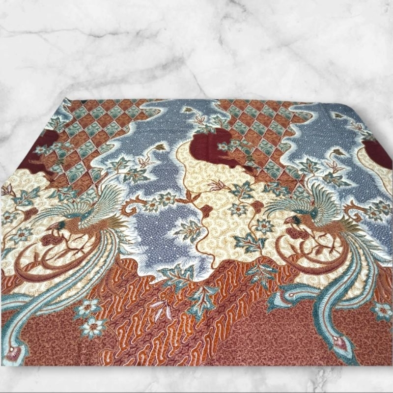 Jual KAIN BATIK DOBBY PREMIUM MOTIF BURUNG MODERN / BATIK DOBBY ...