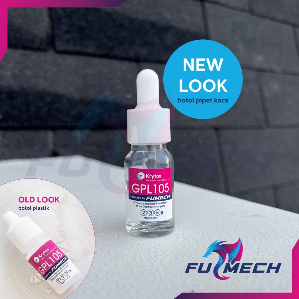 Jual OIL LUBE | KRYTOX GPL105 GPL-105 GPL 105 | LUBE KITS | SWITCH ...