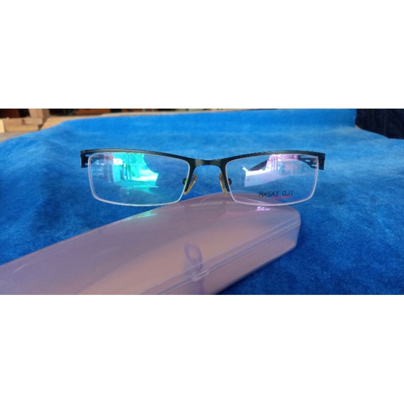 Jual frame kacamata original masai oji made in Japan, lensa bisa ...