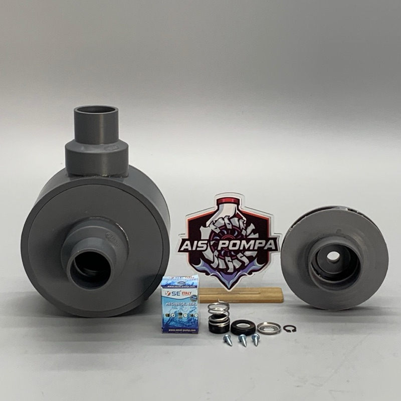 Jual Alkon / Keongan PVC 1 inch, 1,5 inch & 2inch Untuk Modifikasi Pompa Air Rumahan | Shopee ...