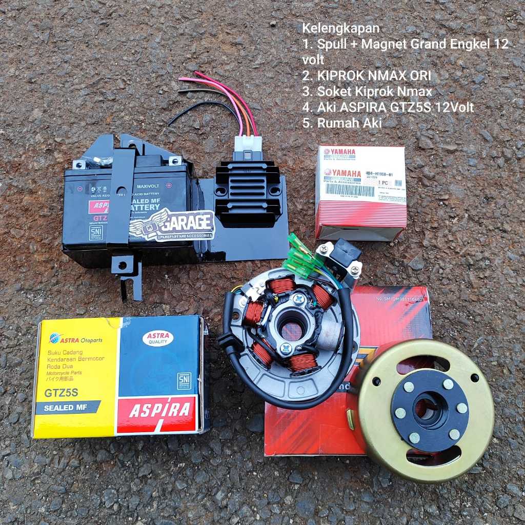 Jual Fullwave Honda Win fullset spull dan magnet grand engkel PAKET ...