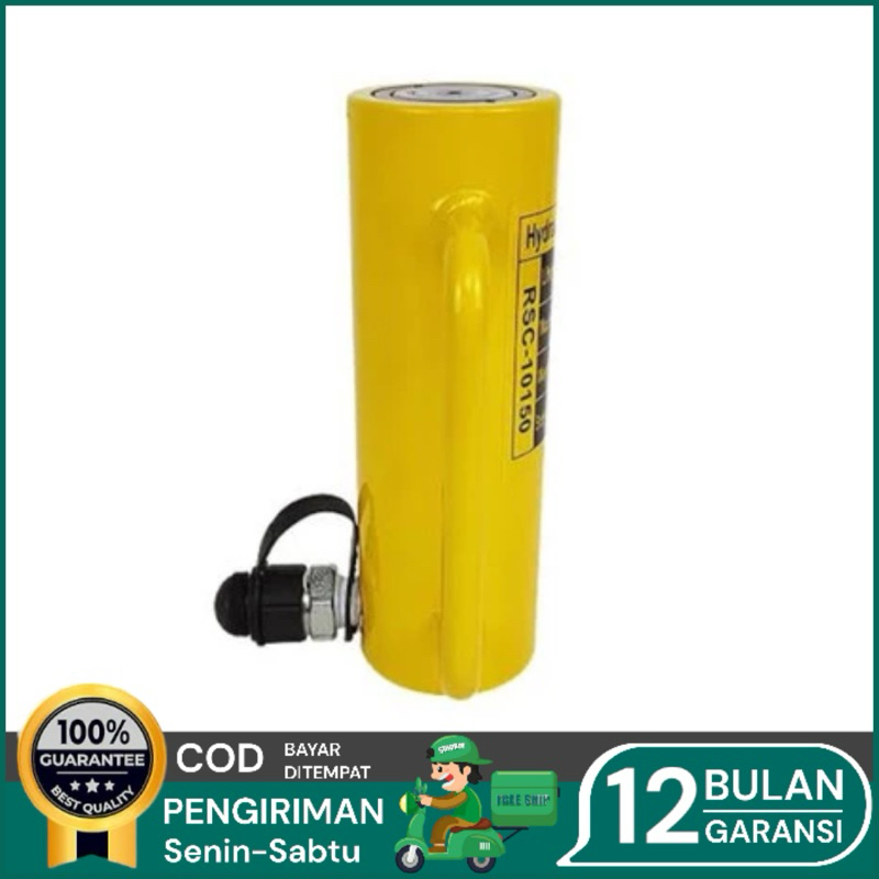 Jual 10 Ton 150mm Single Hydraulic Cylinder Silinder Hidrolik BARTON RSC-10150 | Shopee Indonesia