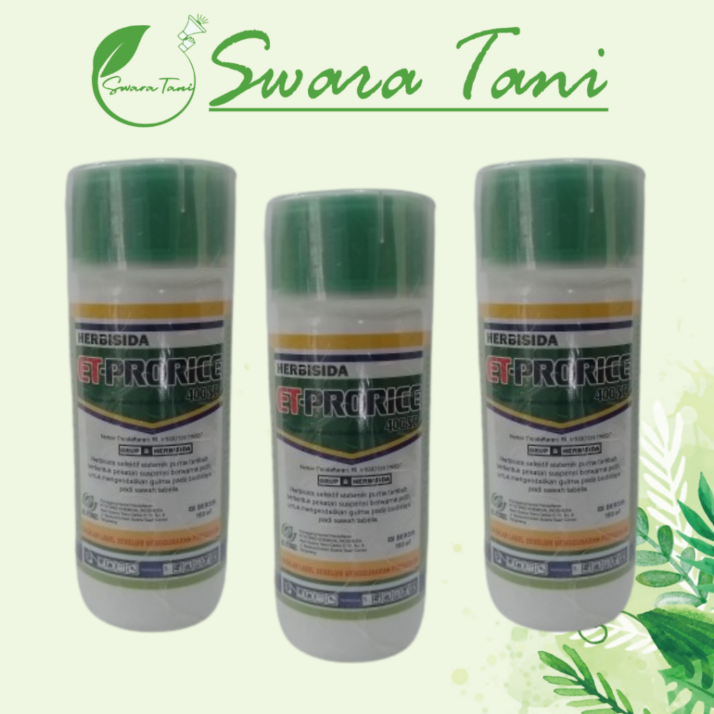 Jual HERBISIDA ET PRORICE 100ml OBAT RUMPUT PADA PADI OBAT SUKET PARI ...