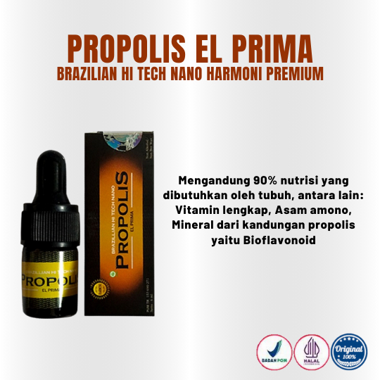 Jual Propolis El Prima 6ml (1 Botol) Brazilian HiTech Nano Harmoni ...