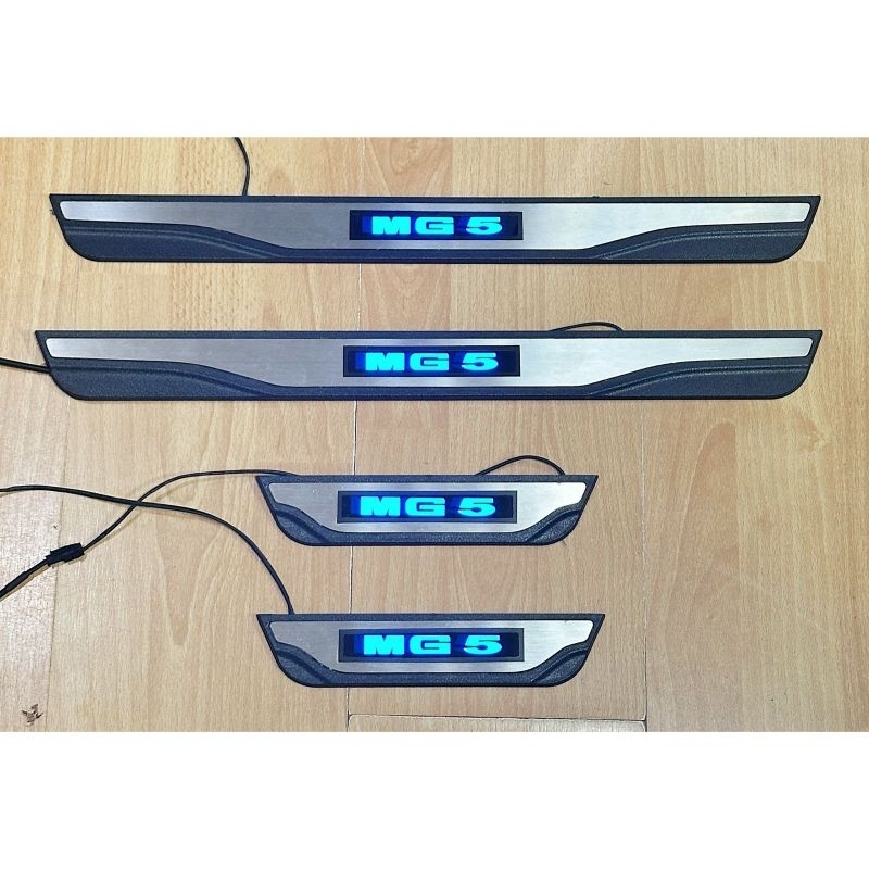 Jual LED Nyala Biru Sillplate Samping MG 5 MG5 | Shopee Indonesia