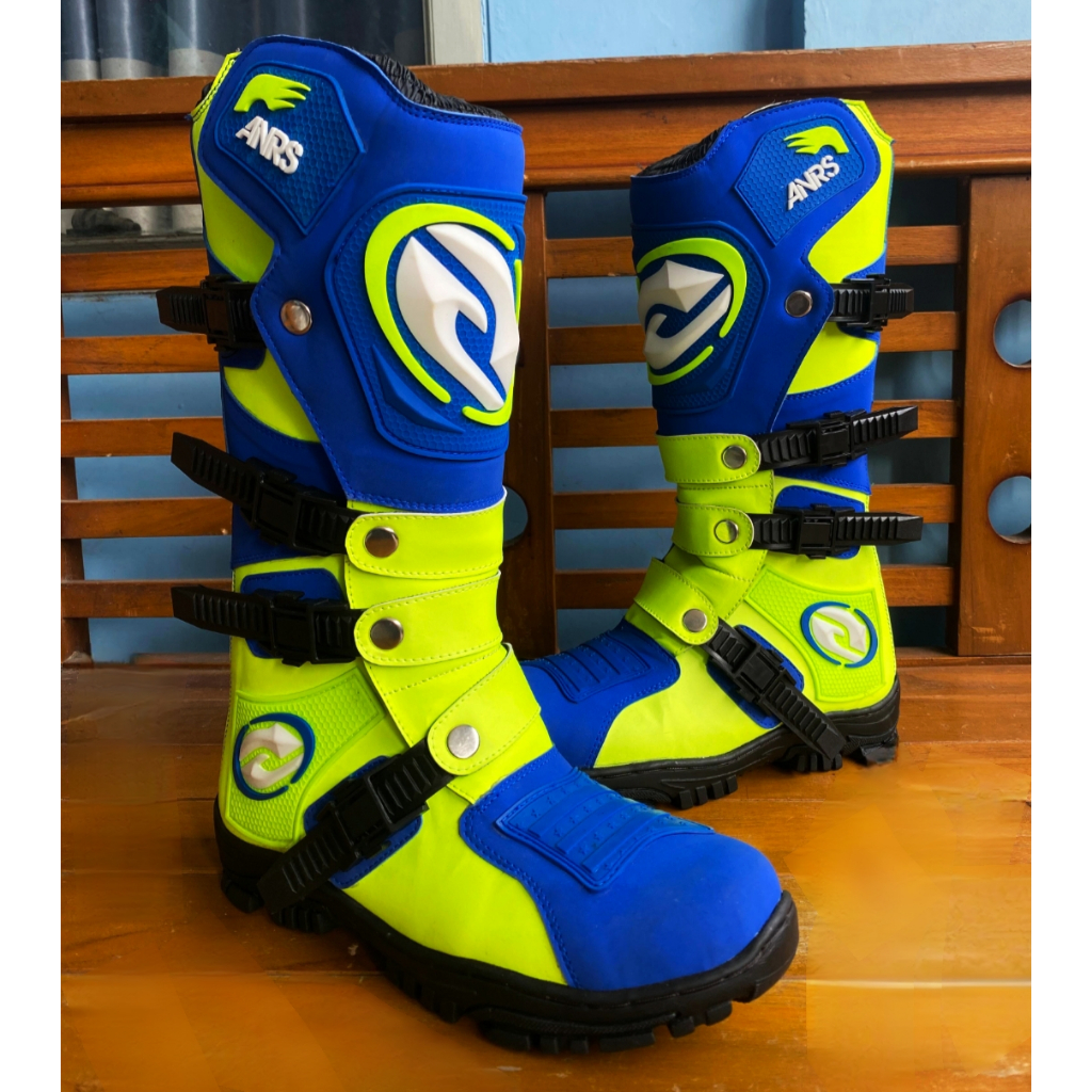 Jual Sepatu Motor TRAIL Boot Biker Pria Touring Boots MOTOKROSS Bikers ...