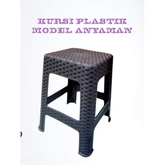 Jual Kursi Plastik Model Anyaman Bangku Plastik Motif Rotan Anyaman ...