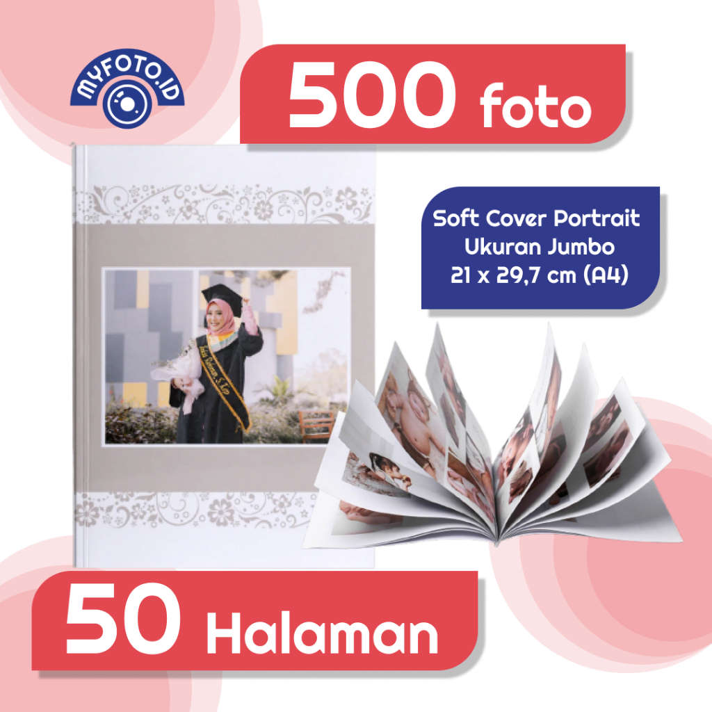 Jual Voucher Photobook Album Foto Custom - Jumbo (A4) Portrait ...