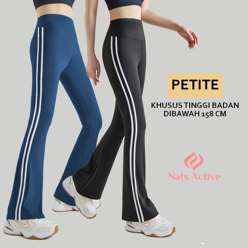 Jual Legging Cutbray FAVE PETITE Celana Olahraga Wanita Lis Gym Zumba ...