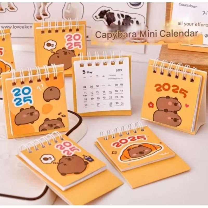 Jual kalender mini lucu 2025 buat simpan di tas | Shopee Indonesia