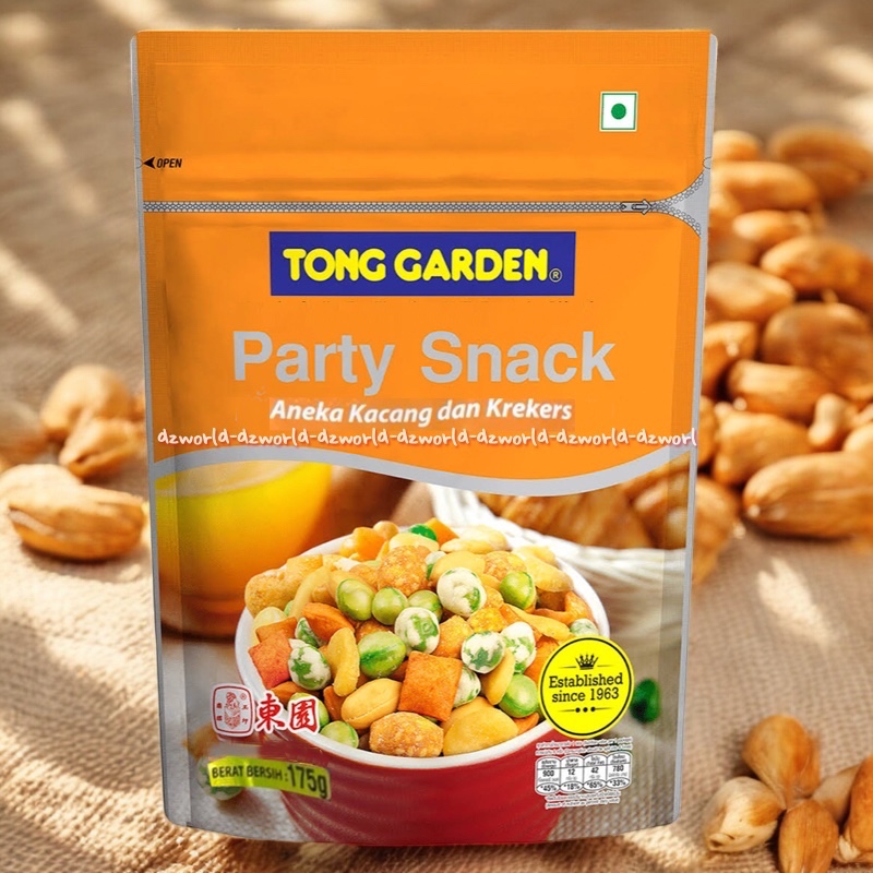 Jual Tong Garden 160gr Party Snack Kacang Campuran Polong Kacang Tanah ...