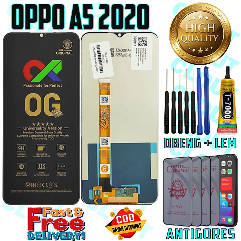 Jual LCD TOUCHSCREEN OPPO A5 2020 LAYARSENTUH ORIGINAL ORI ALL MEREK ...