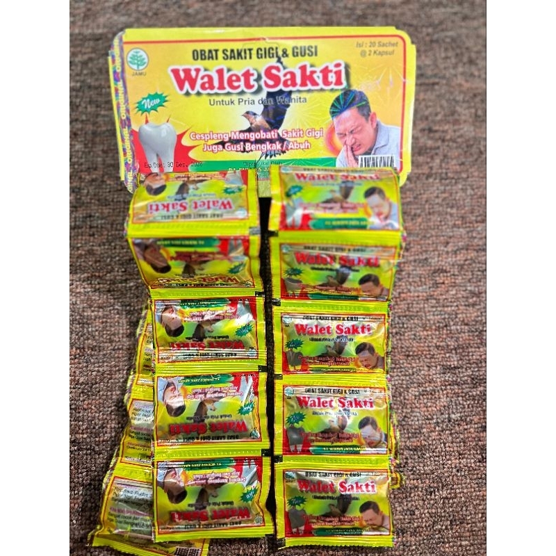 Jual WALET ORIGINAL KAPSUL (SAKIT GIGI) | Shopee Indonesia