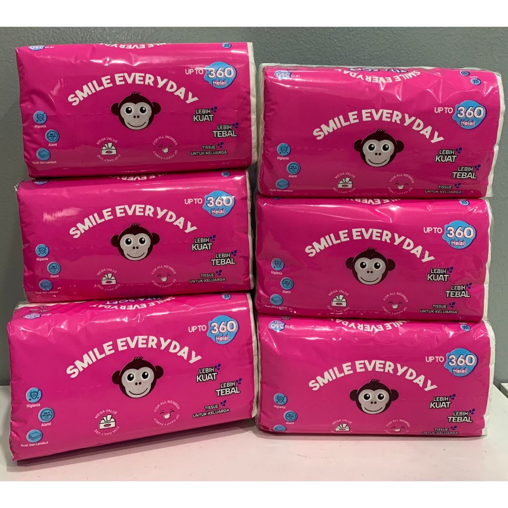 Jual Tisu ISI 6PACK Tissue TITASOFT/ Tissue isi 360Helai 2ply / Tissue ...