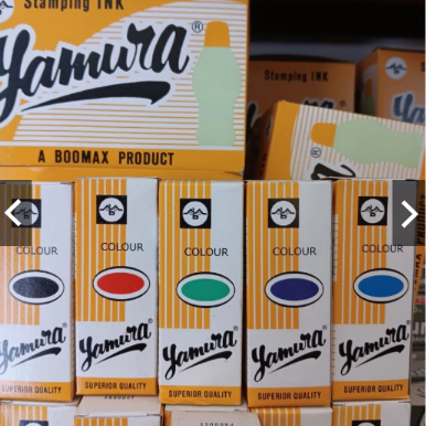 Jual Tinta Stempel BIRU Stamp Pad Ink YAMURA Standart | Shopee Indonesia