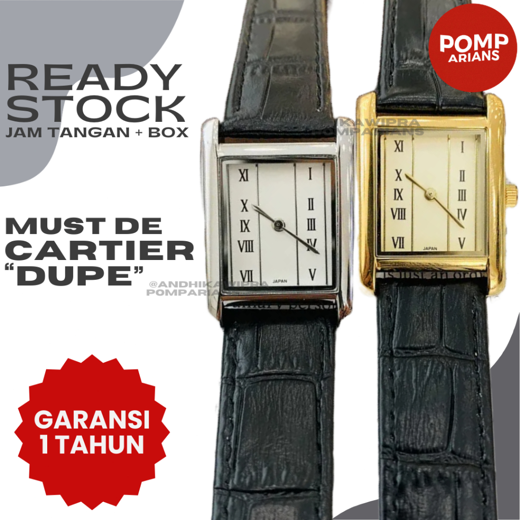 Jual M Column Roman Tank - Jam Tangan Unisex | Shopee Indonesia